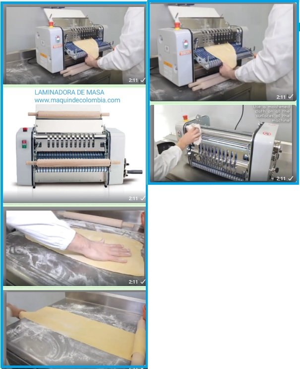 LAMINADORA DE PIZZA REF.SFT50 - Maquin de Colombia