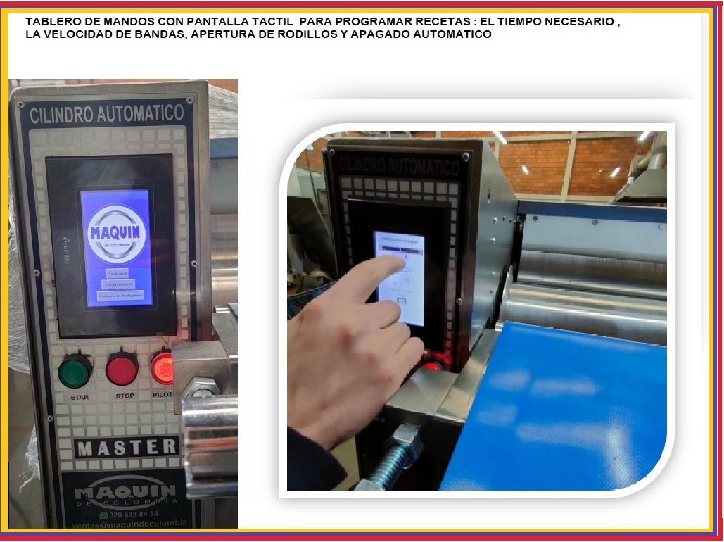 CILINDRO AUTOMATICO DELTA PANTALLA TÁCTIL 3 ARROBAS REF.CAM075 - Maquin ...